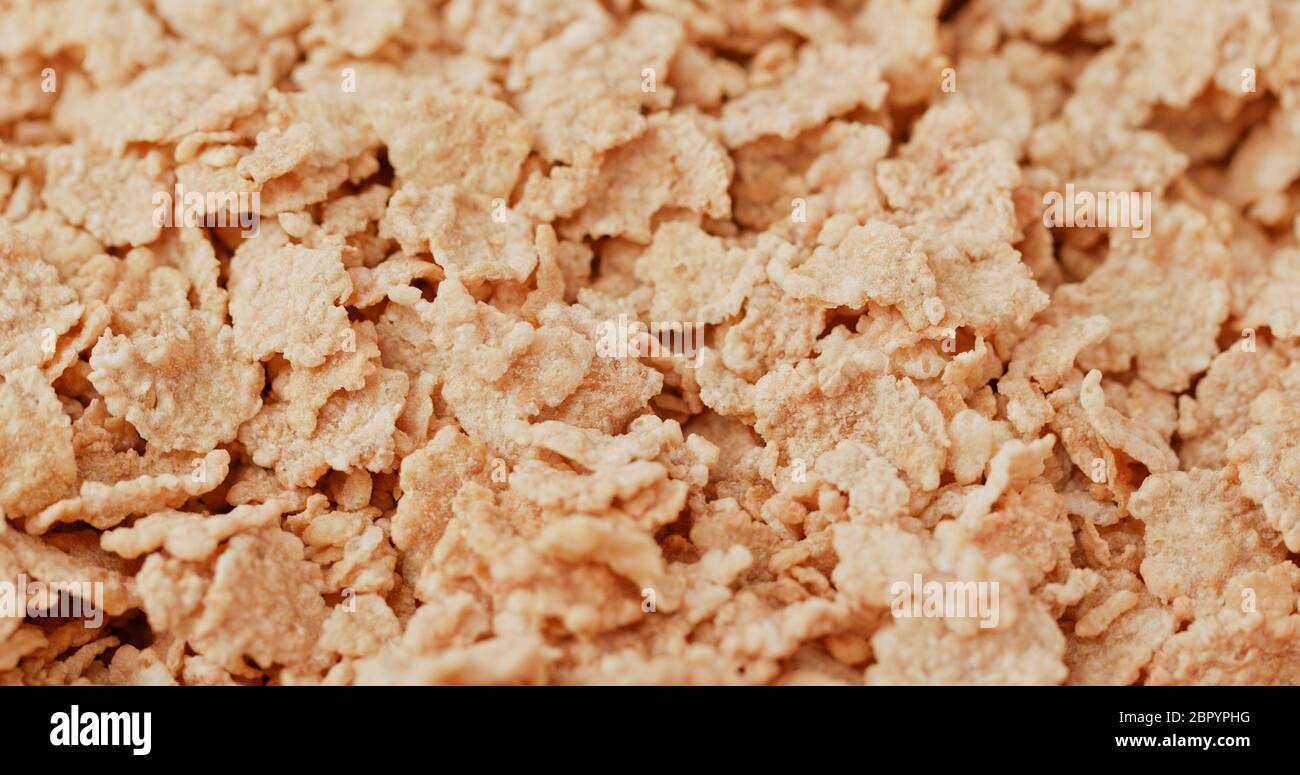 Stack of corn flakes Stock Photo - Alamy