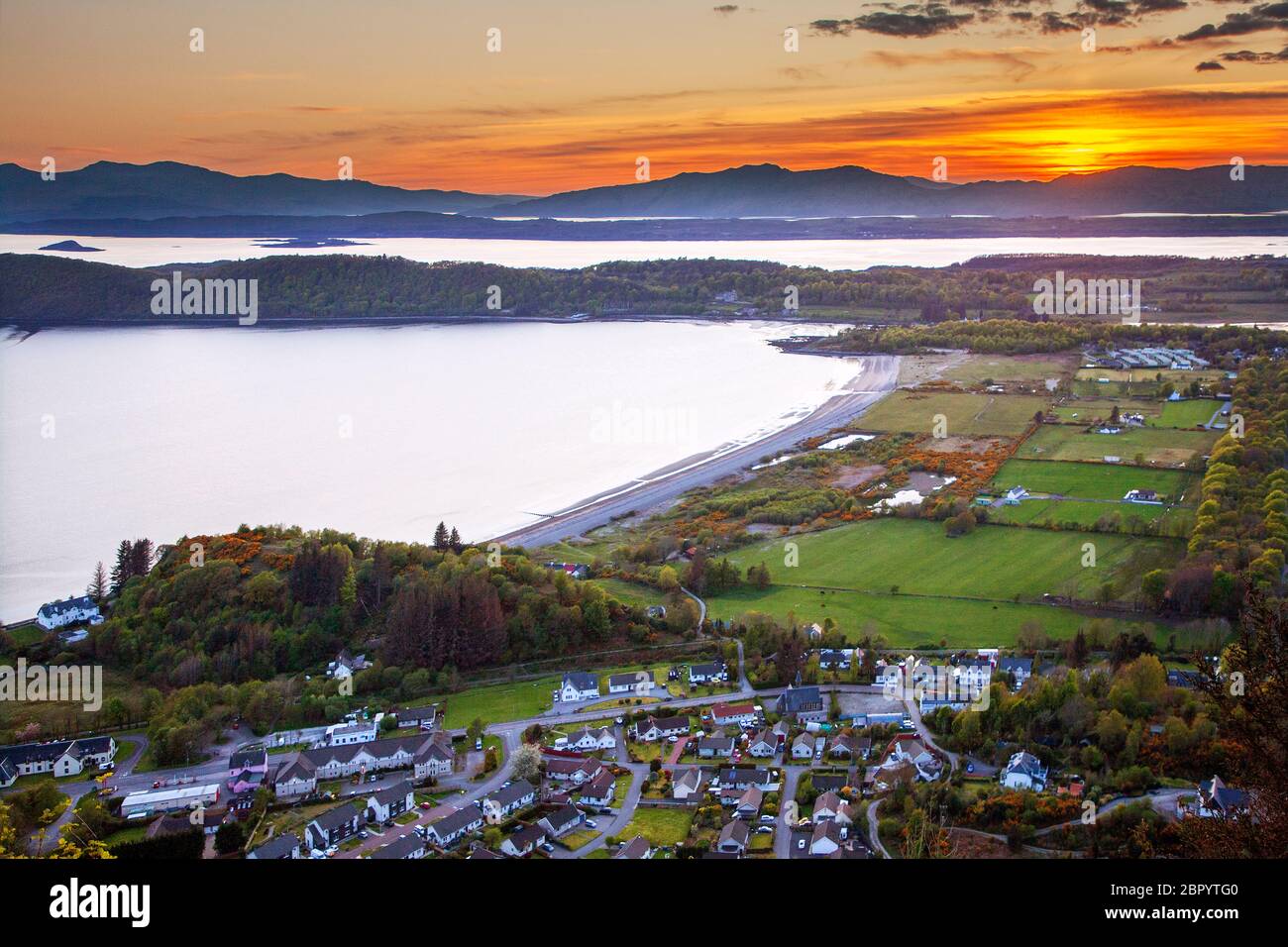 Benderloch village hi-res stock photography and images - Alamy