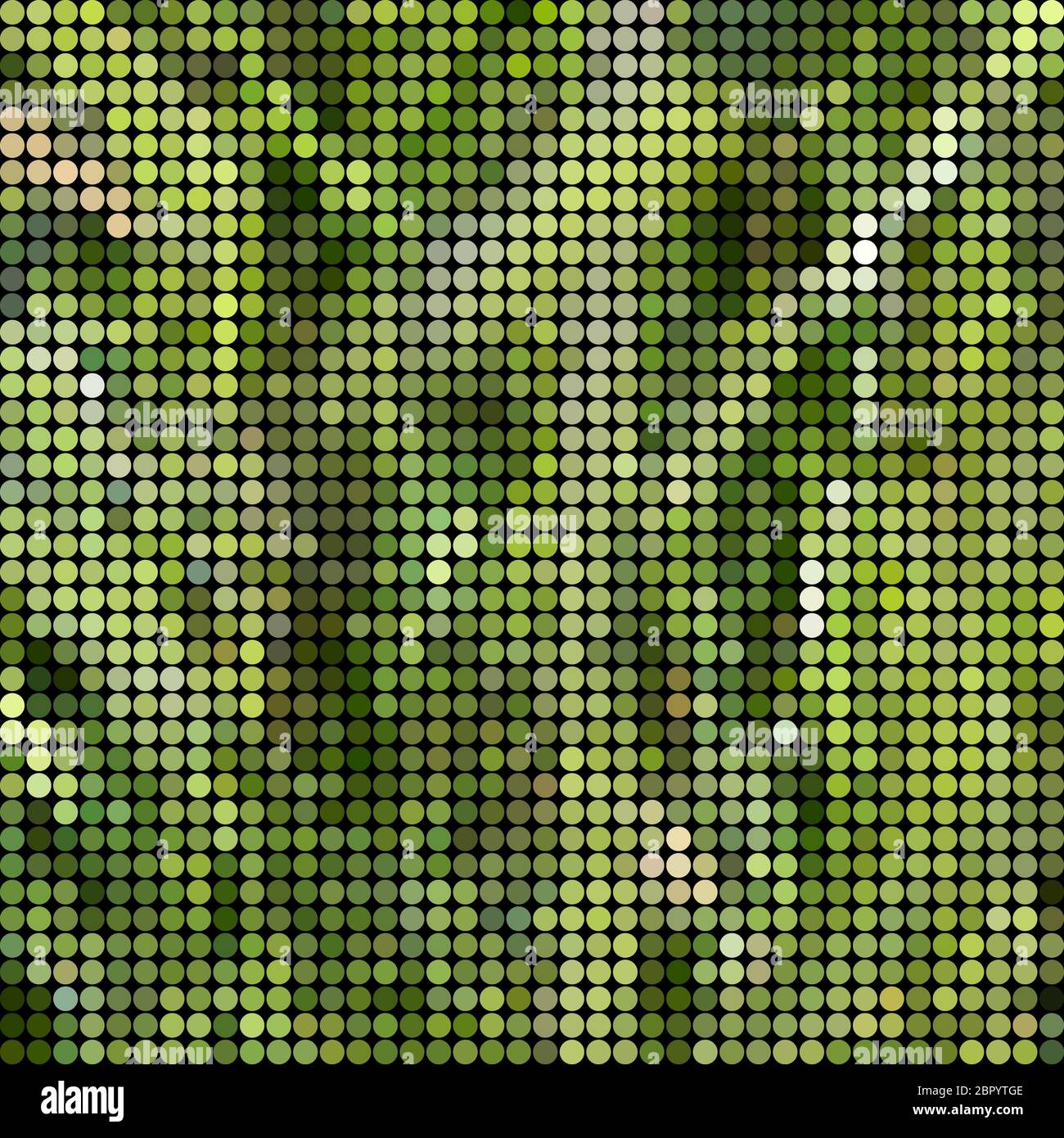 abstract colored round dots background - green Stock Photo - Alamy