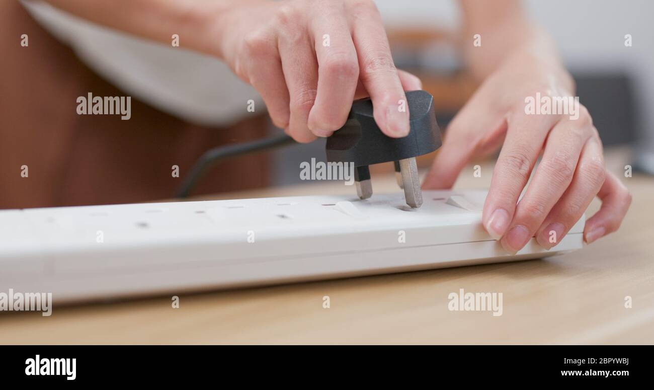 Frayed cord plug hi-res stock photography and images - Alamy