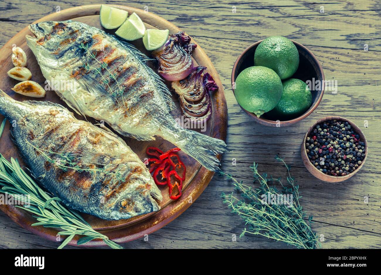 Dorade Royale Fish Stock Photo - Alamy