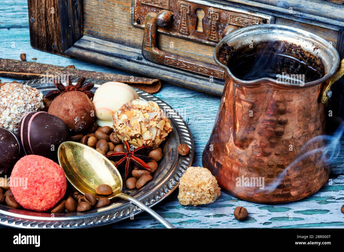 Assortment of colourful sweets and candy.Chocolate sweets Stock Photo ...