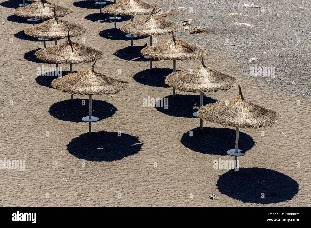 Empty spanish beaches covid hi-res stock photography and images - Alamy