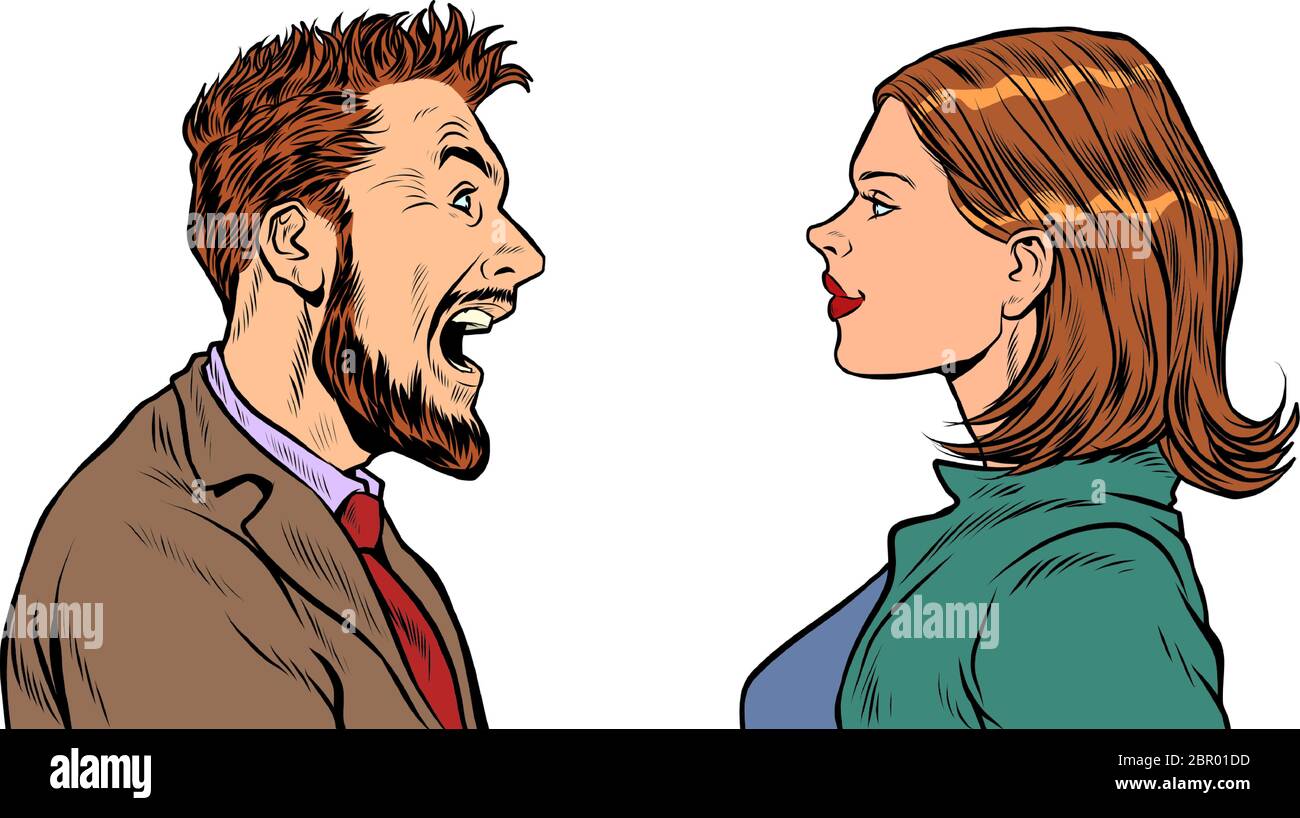 Emotions shout Cut Out Stock Images & Pictures - Alamy