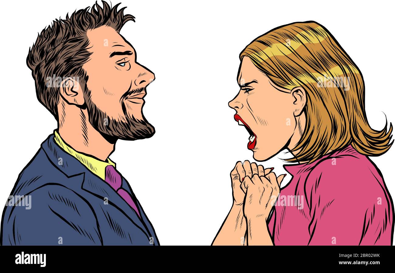 Emotions shout Cut Out Stock Images & Pictures - Alamy