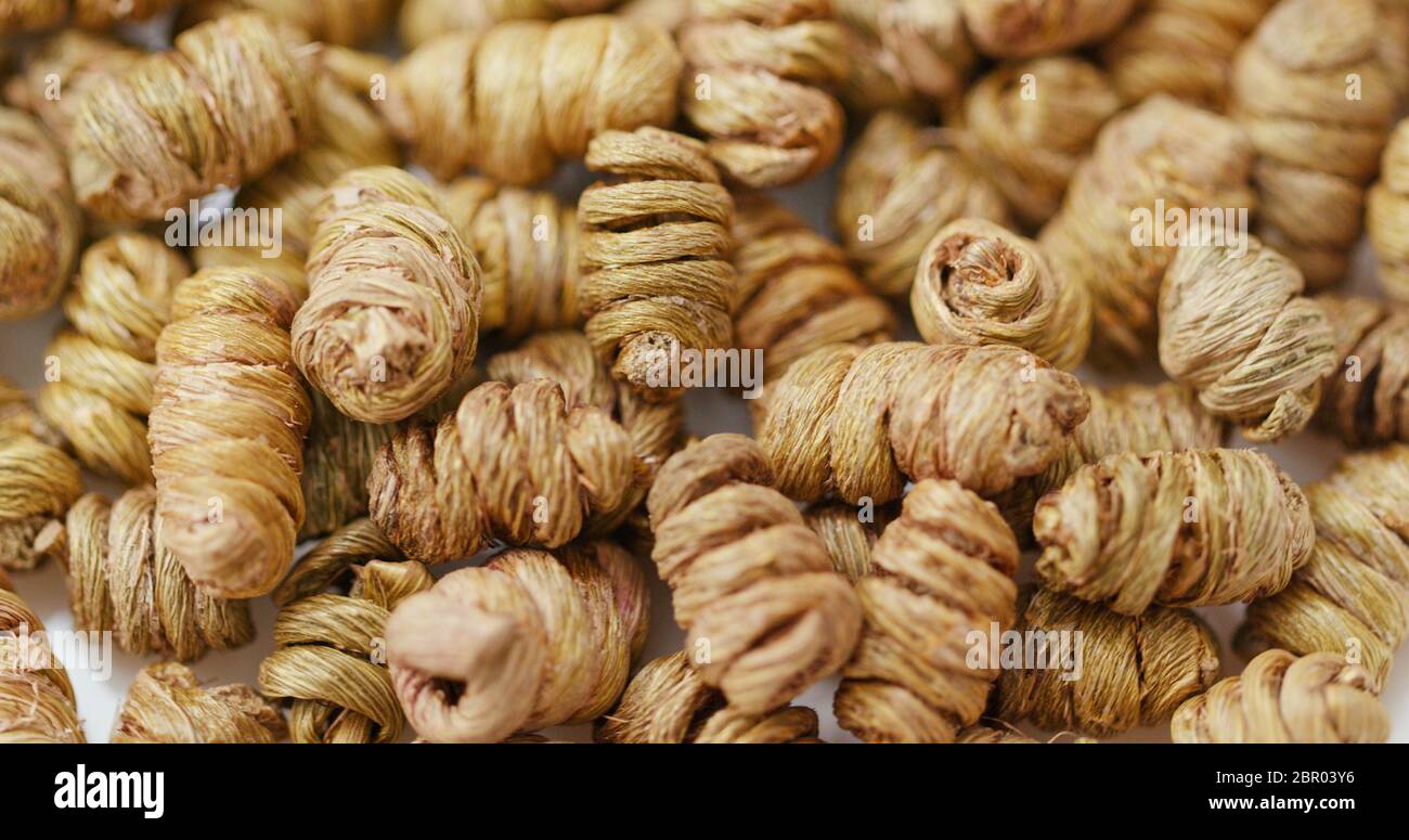 Traditional Chinese medicine, Dendrobium nobile Stock Photo - Alamy