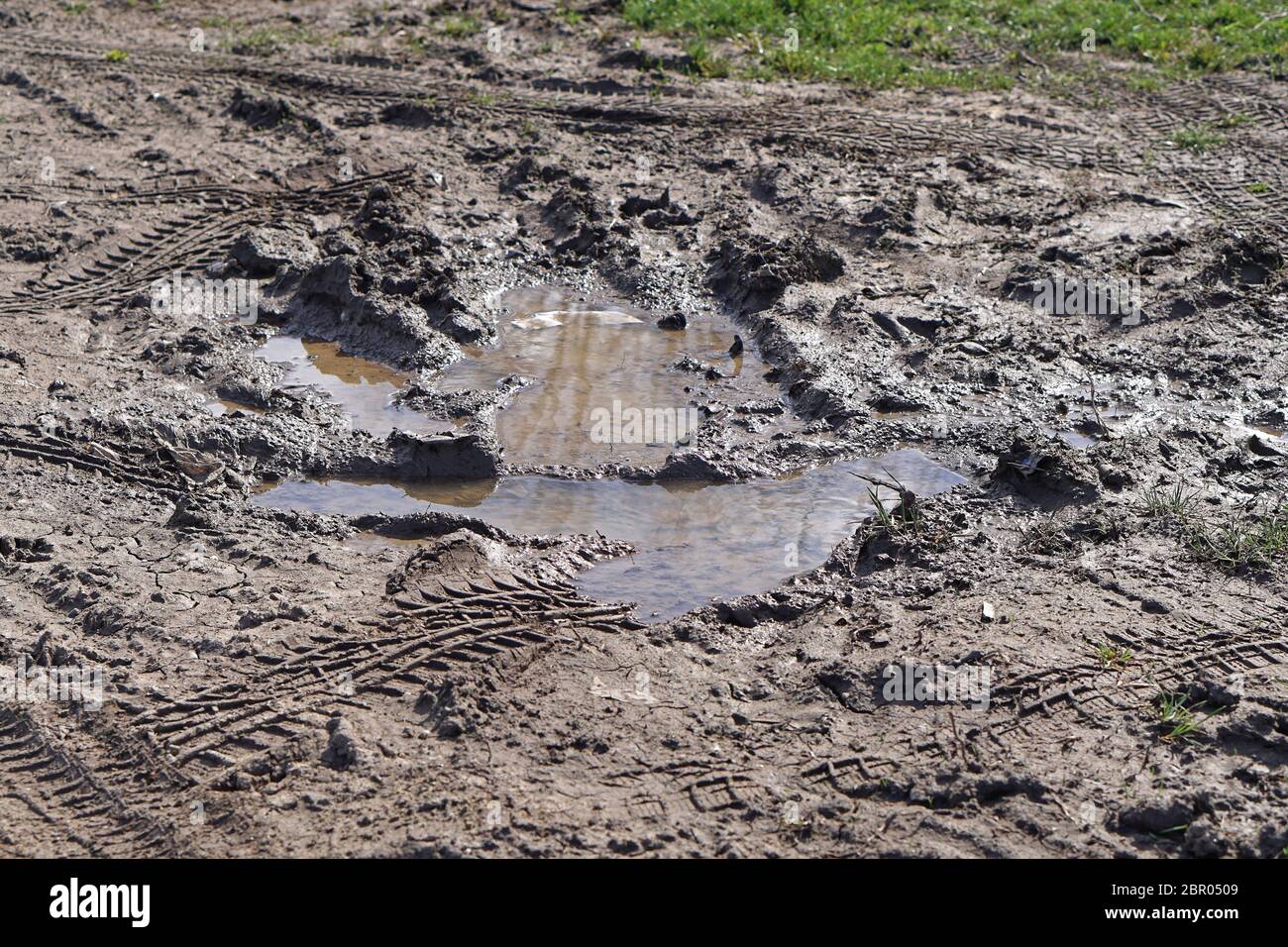Big puddle water after hi-res stock photography and images - Alamy