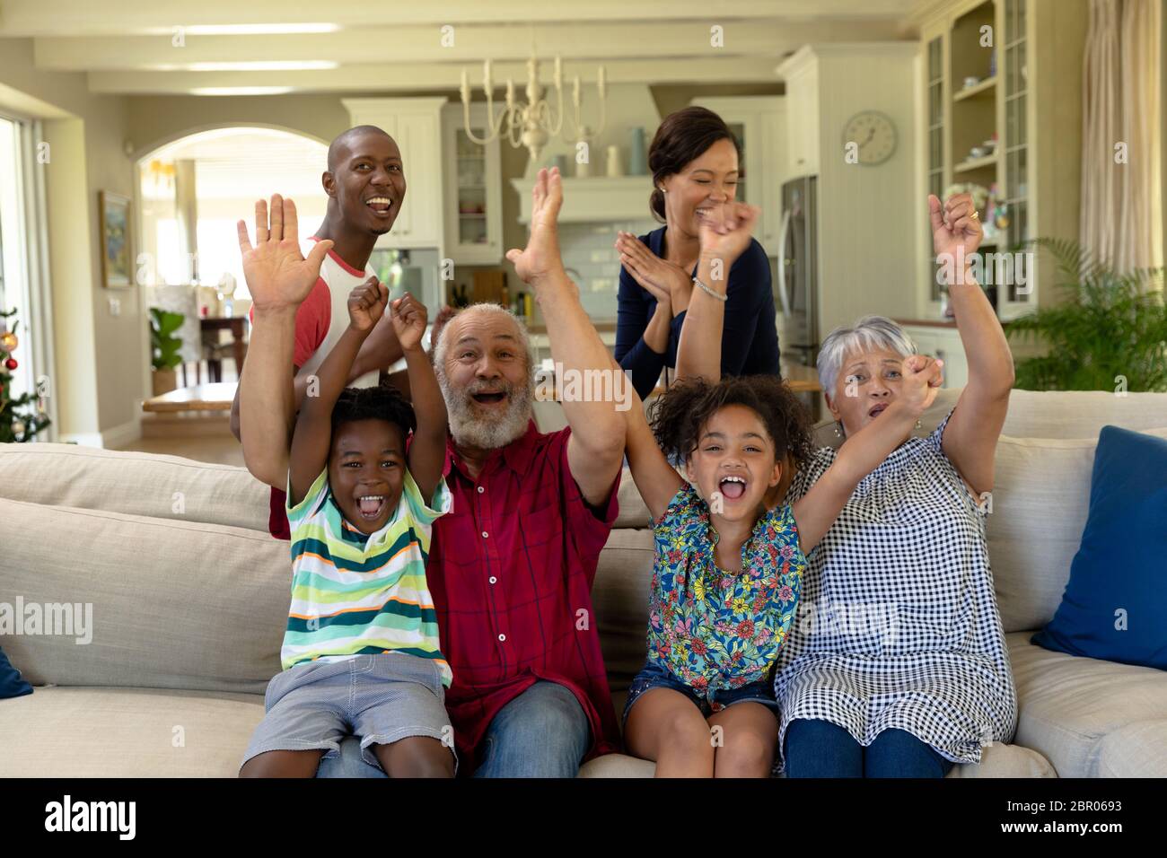 Mixed generation living hi-res stock photography and images - Alamy
