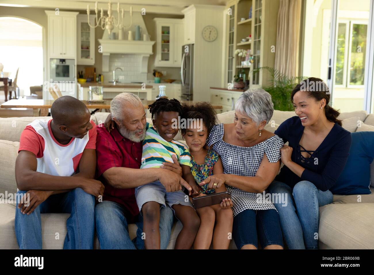 Mixed generation living hi-res stock photography and images - Alamy