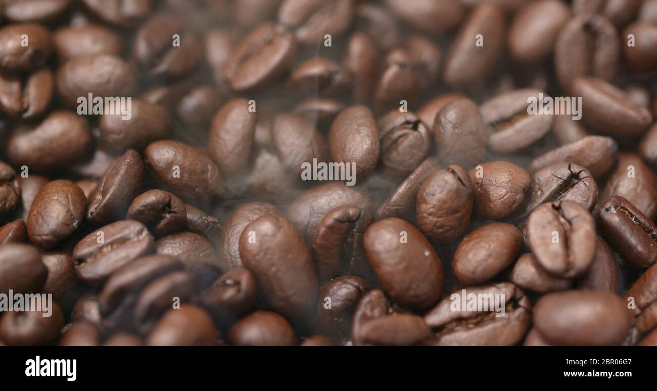 Coffee Bean In Brown Colour Stock Photo Alamy