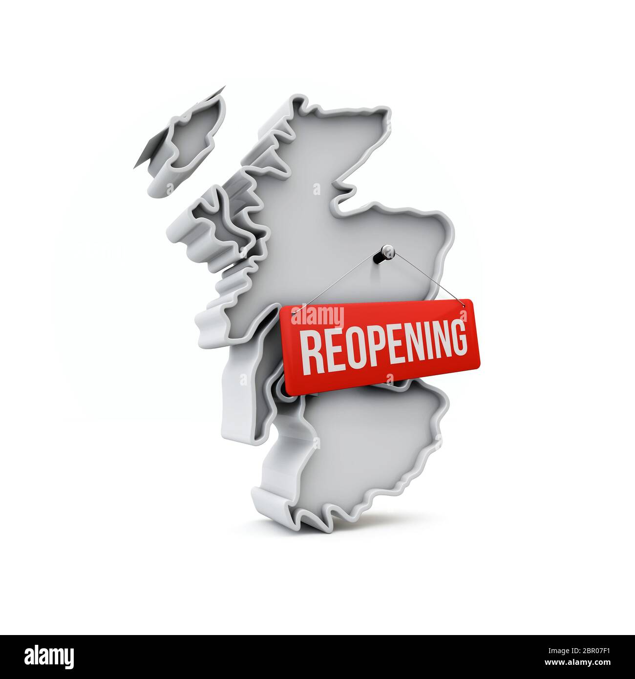 Scottish map hi-res stock photography and images - Alamy