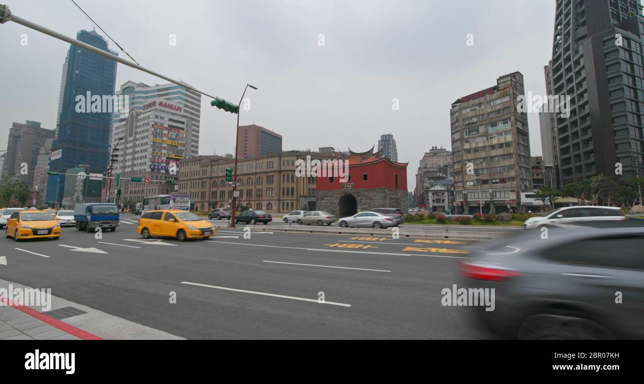 Taipei city, Taiwan, 27 May 2018:- Taipei city norther gate, Beimen ...
