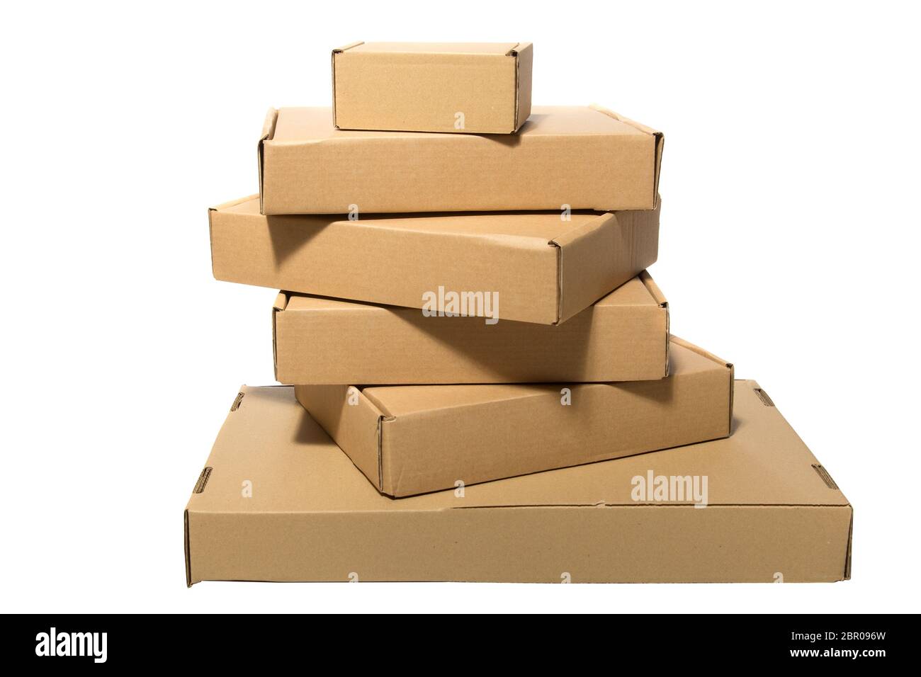 wireless router with yellow internet cable on white background Stock ...