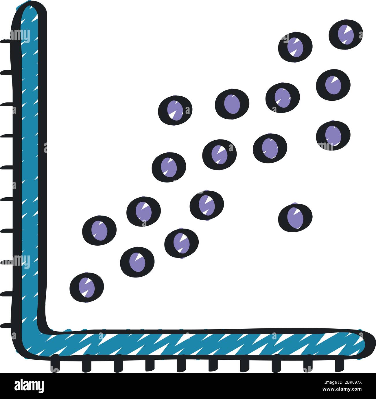 Scatter plot hi-res stock photography and images - Alamy