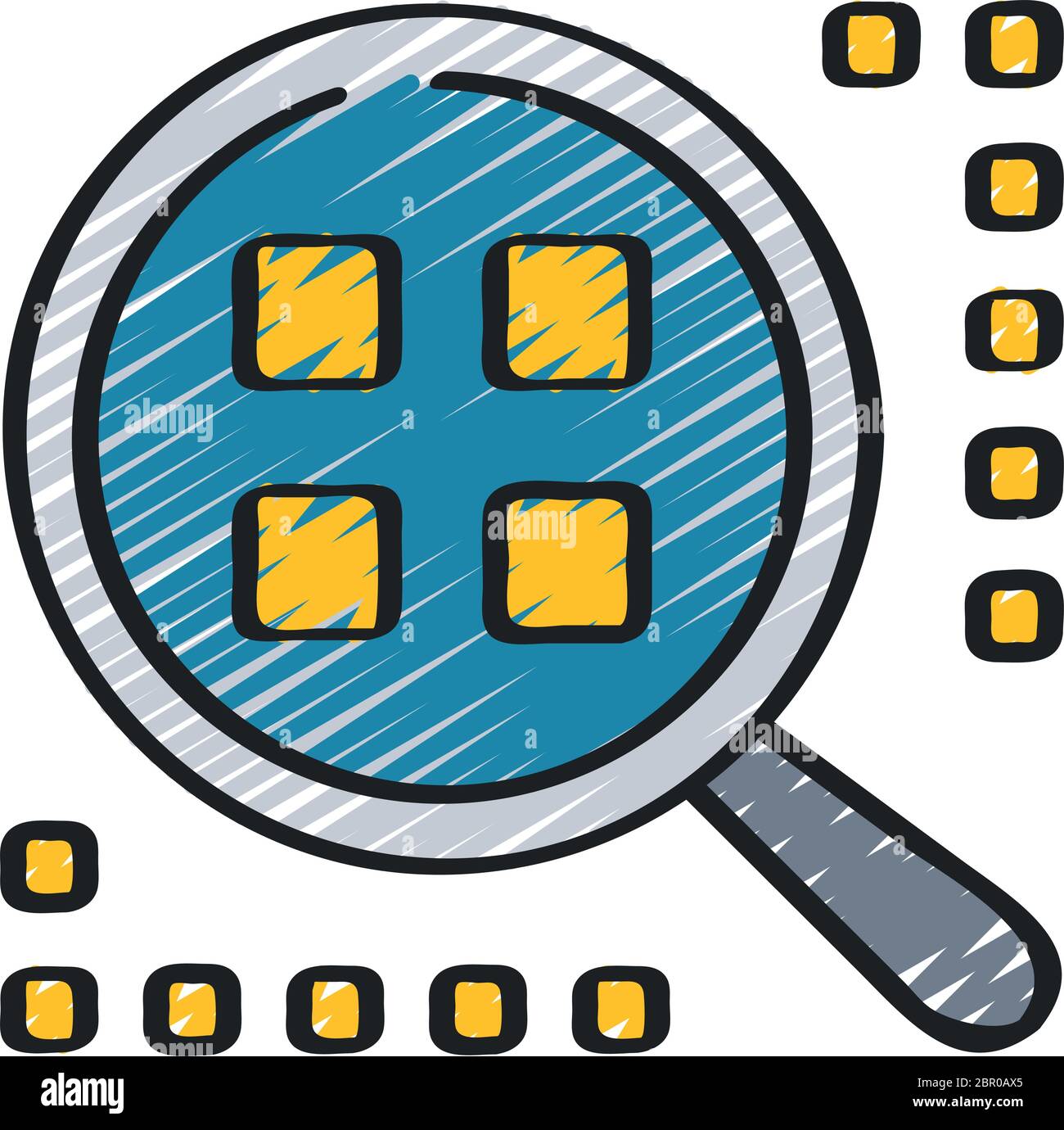 Cluster analysis Cut Out Stock Images & Pictures - Alamy