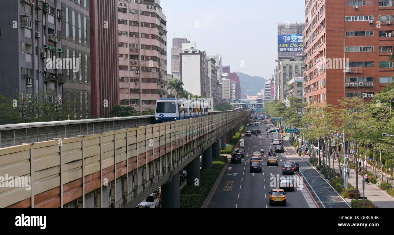 Taipei city, Taiwan, 27 May 2018:-Taipei urban city Stock Photo - Alamy