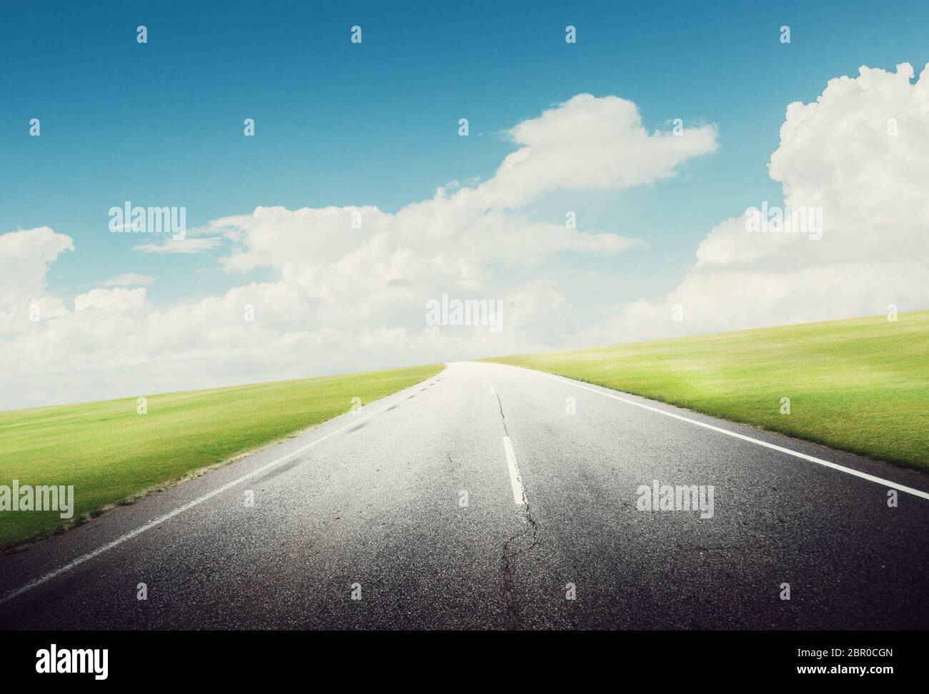 Clear highway road outdoor background Stock Photo - Alamy