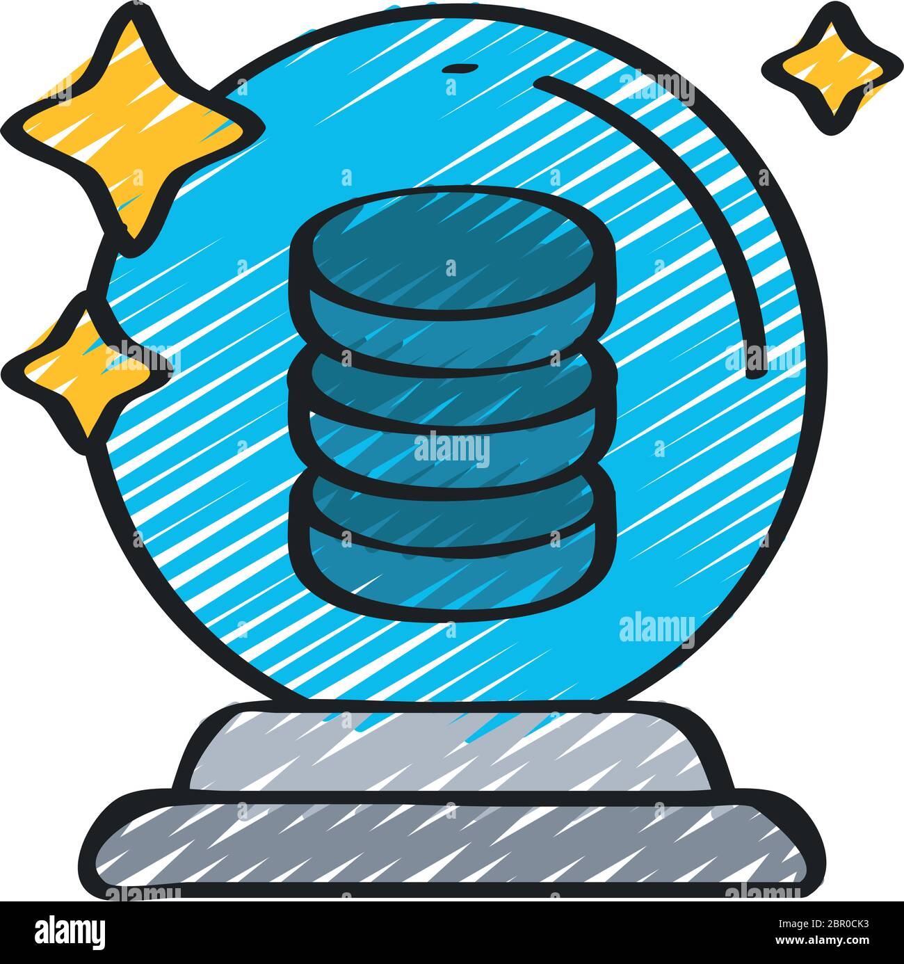 Data Predictions Icon Stock Vector Image & Art - Alamy