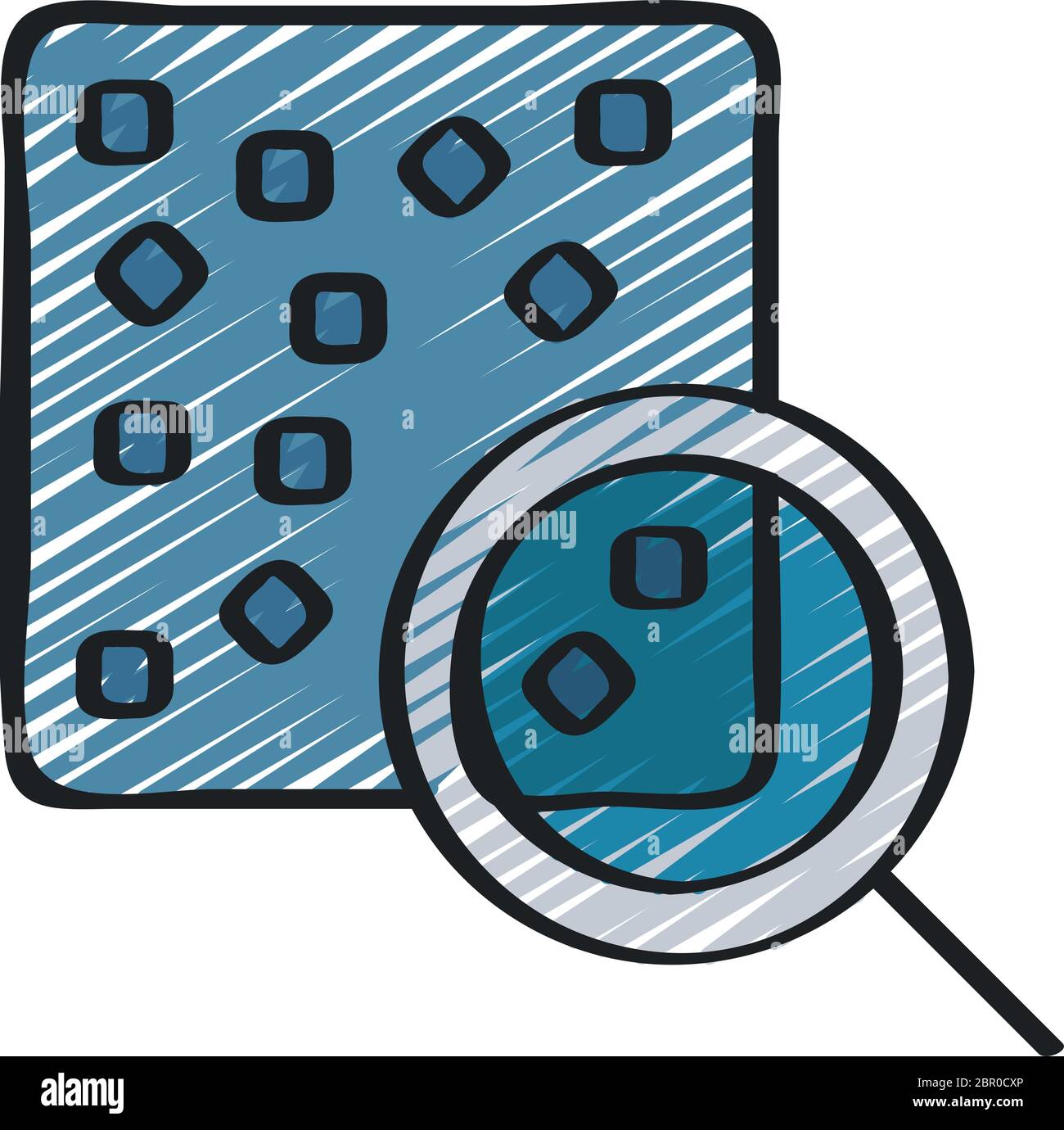 Analyse Cluster Icon Stock Vector Image And Art Alamy