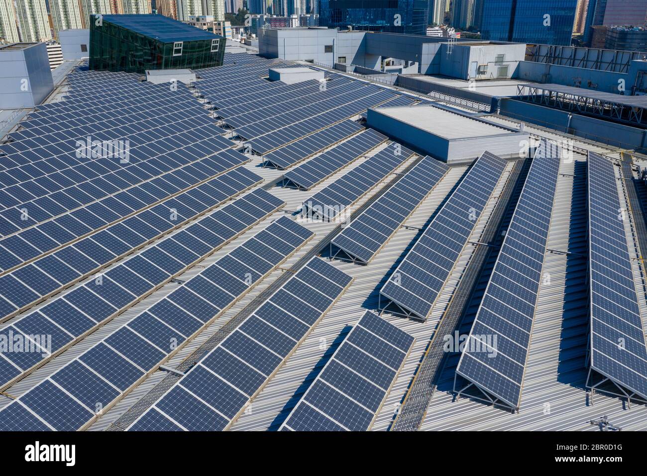 Solar panels plant flare hi-res stock photography and images - Alamy