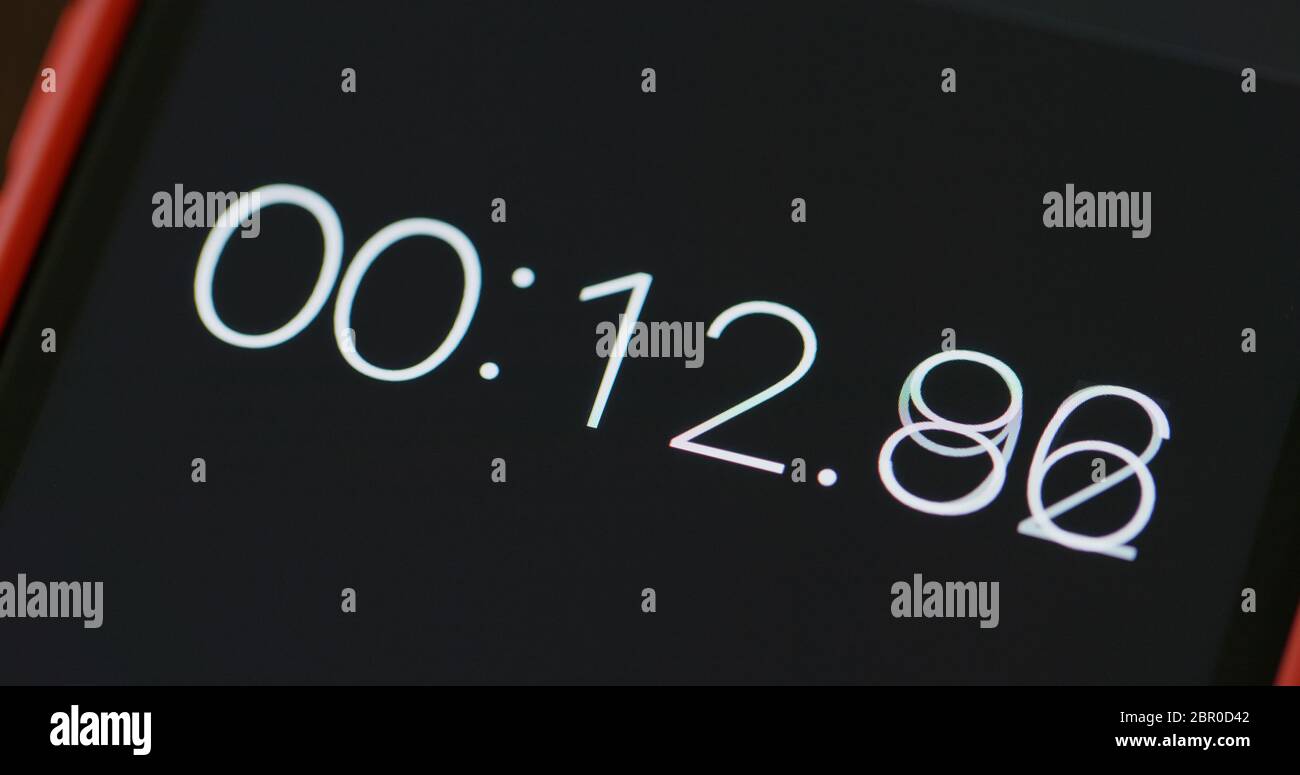 Digital timer counter Stock Photo - Alamy