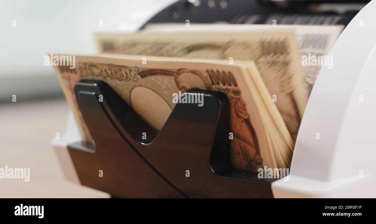 Bank note counting machine hi-res stock photography and images - Alamy