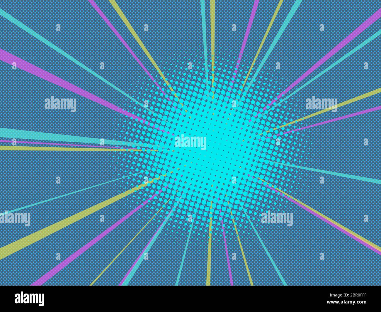 Lightning explosion pop art Stock Vector Images - Alamy