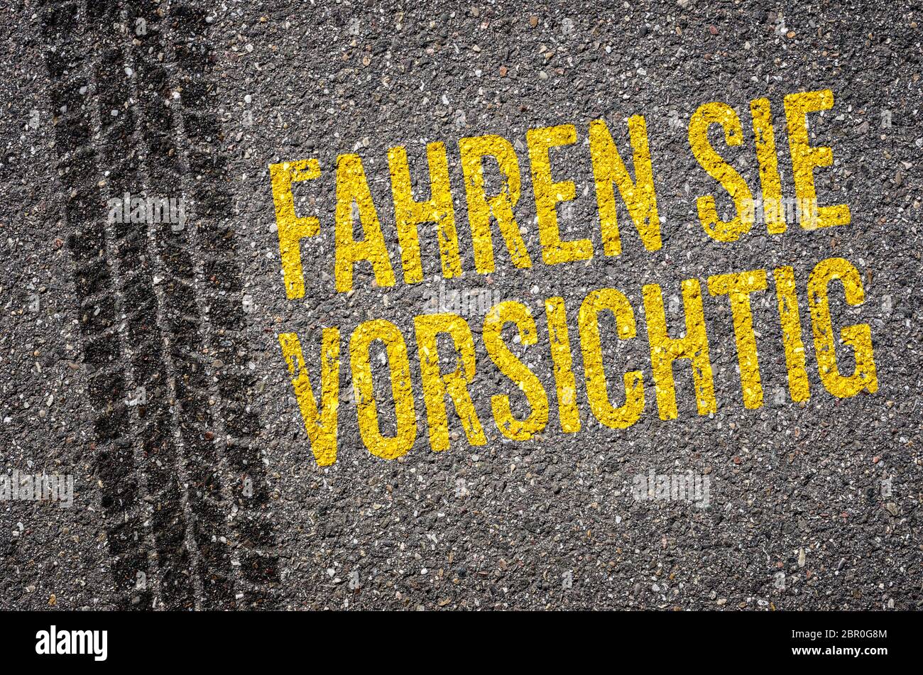 Fahren vorsichtig vorsichtig hi-res stock photography and images - Alamy