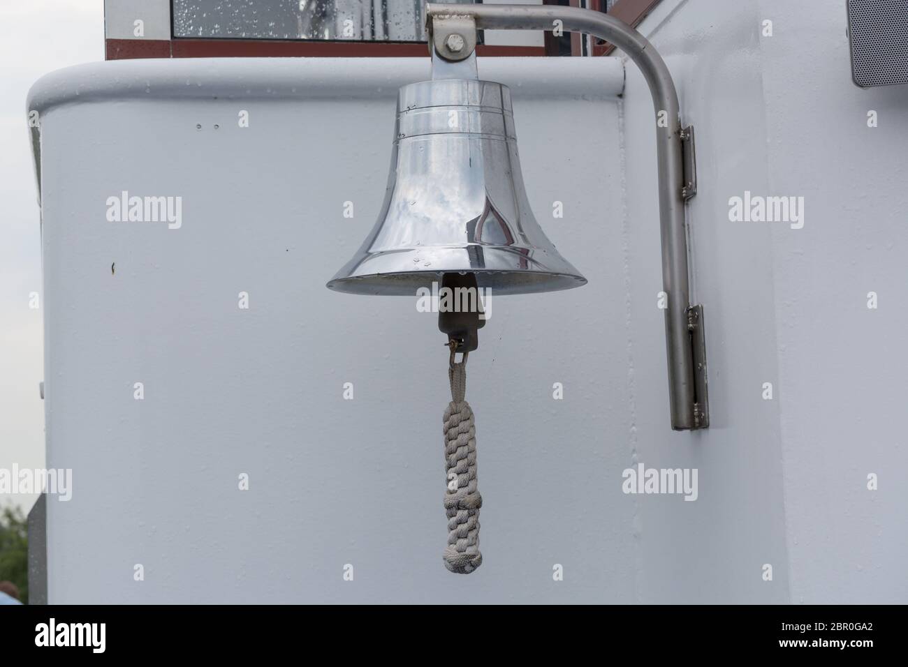 Nautical equipment ships bell Stock Photo - Alamy