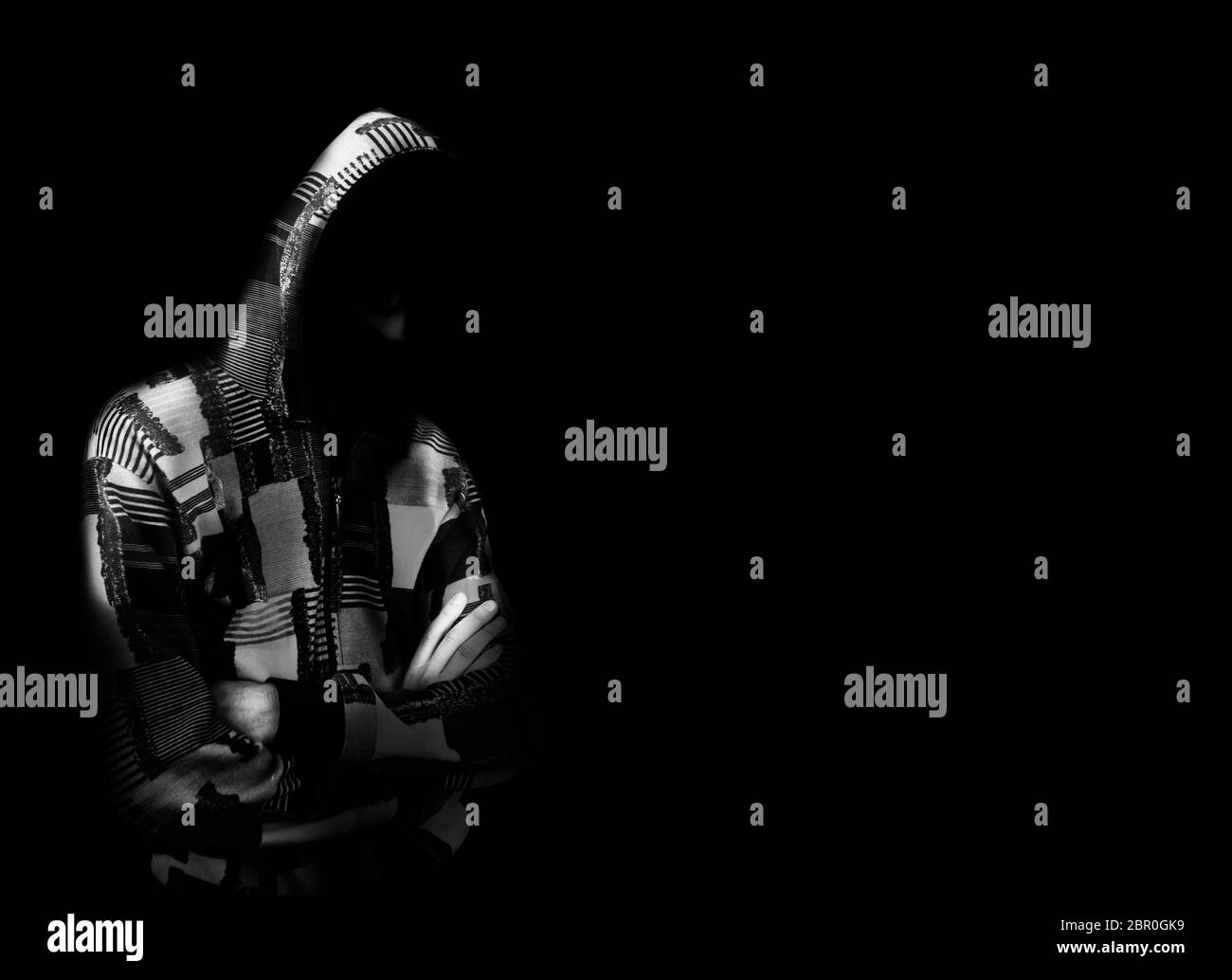 Unknown person concept Black and White Stock Photos & Images - Alamy
