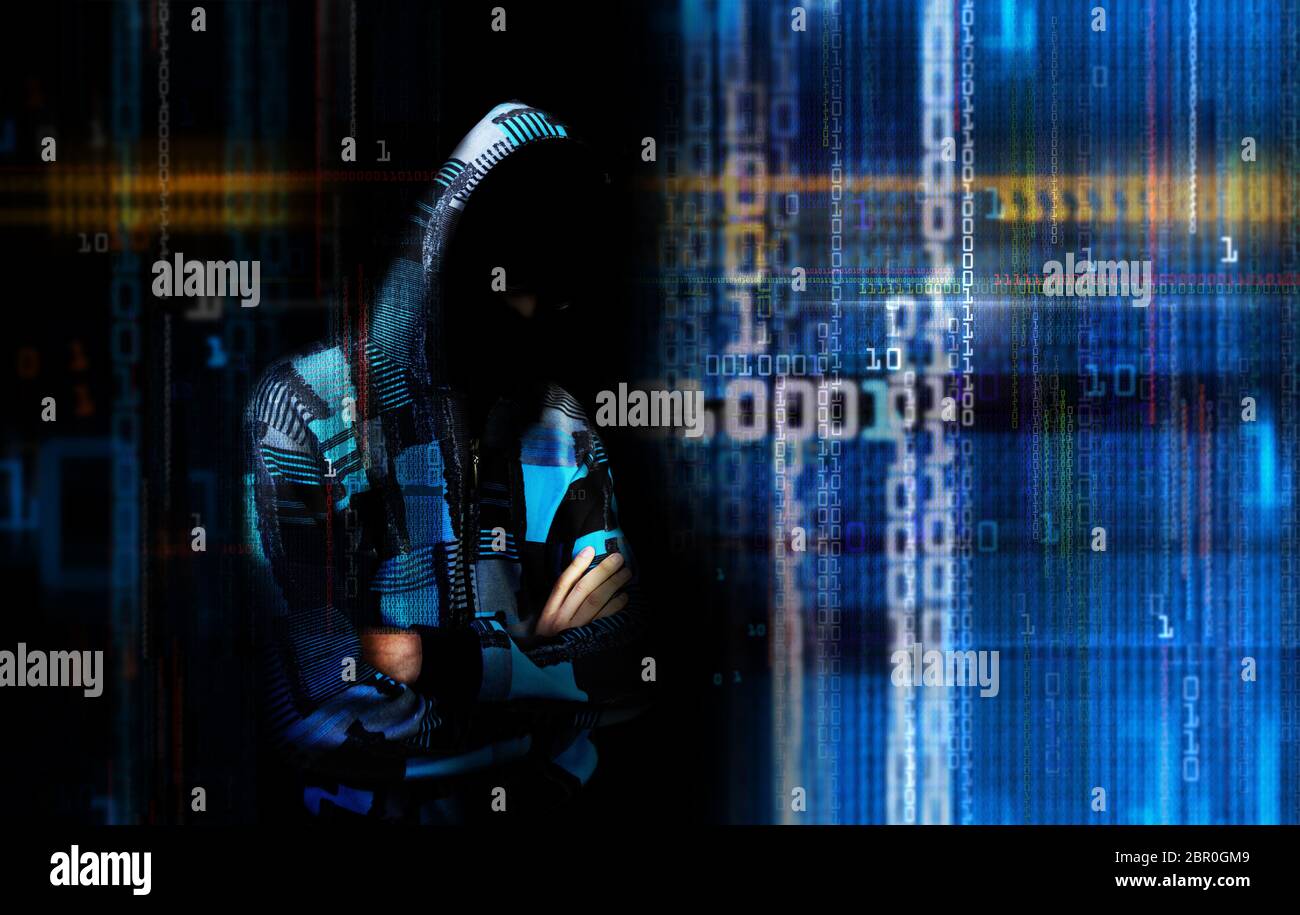 Anonymous sad teenager hi-res stock photography and images - Alamy