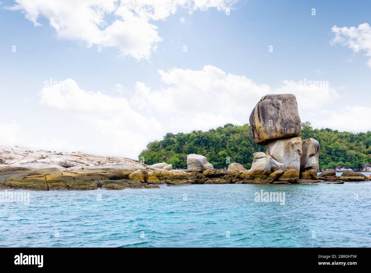 Beautiful nature landscape of Ko Hin Sorn small island with ...