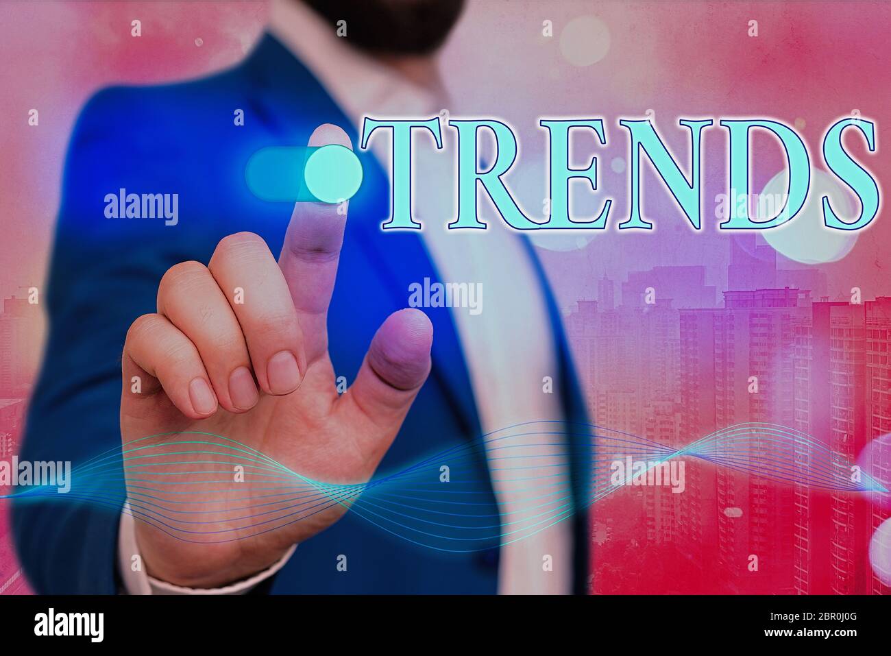 Handwriting text Trends. Conceptual photo general direction in which ...