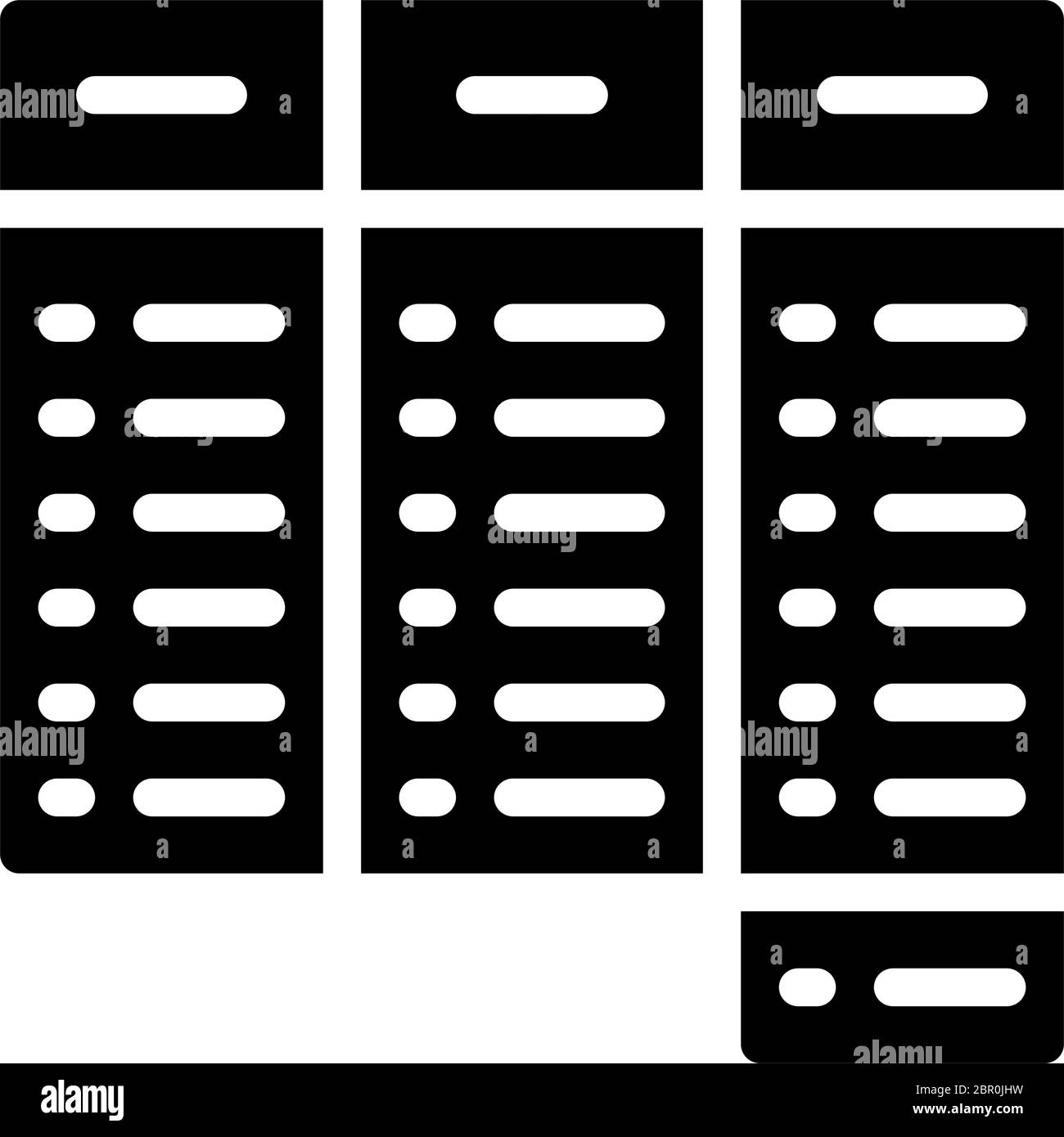 Frequency table Stock Vector Images - Alamy