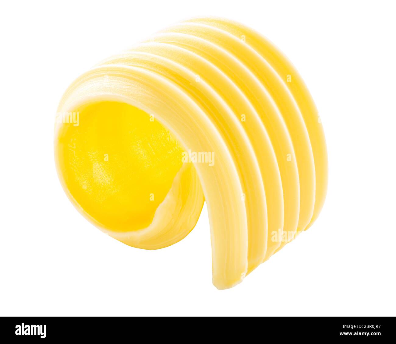 Curled Butter Cut Out Stock Images & Pictures - Alamy