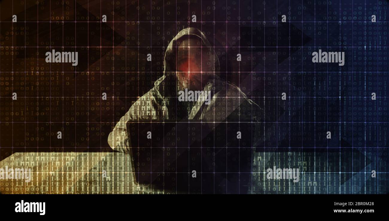 Data Theft and Fraud as a Digital Concept Abstract Stock Photo - Alamy