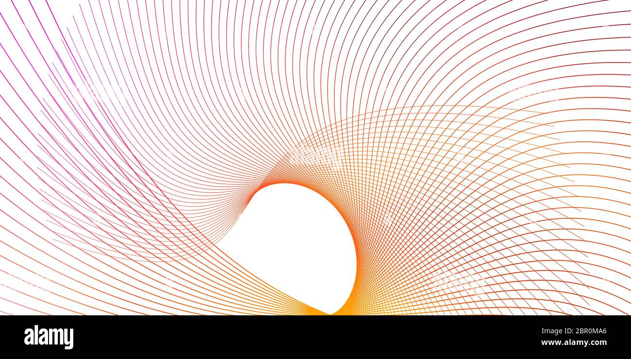 Abstract Line Background Futuristic Art Concept Stock Photo - Alamy