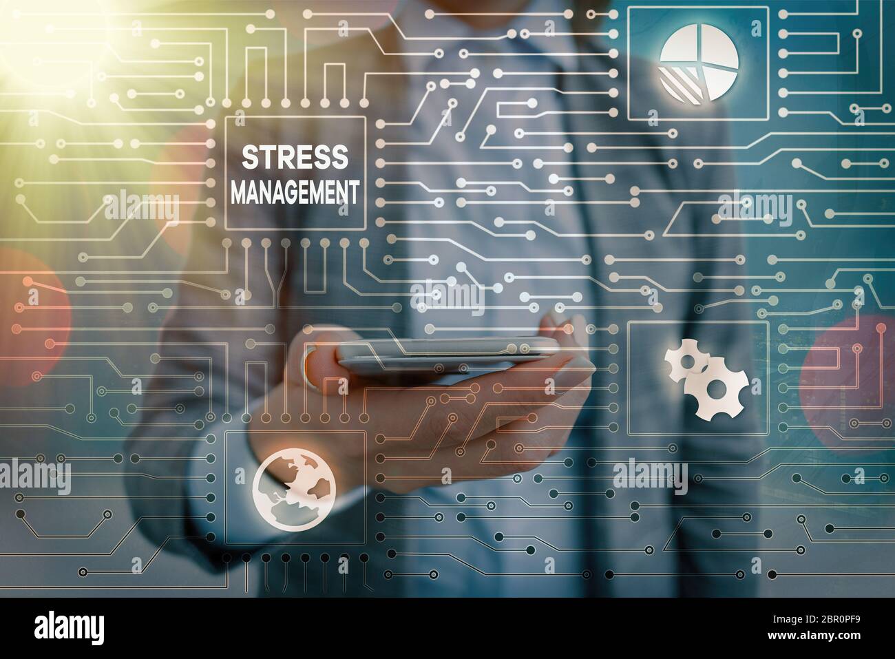 Conceptual hand writing showing Stress Management. Concept meaning ...