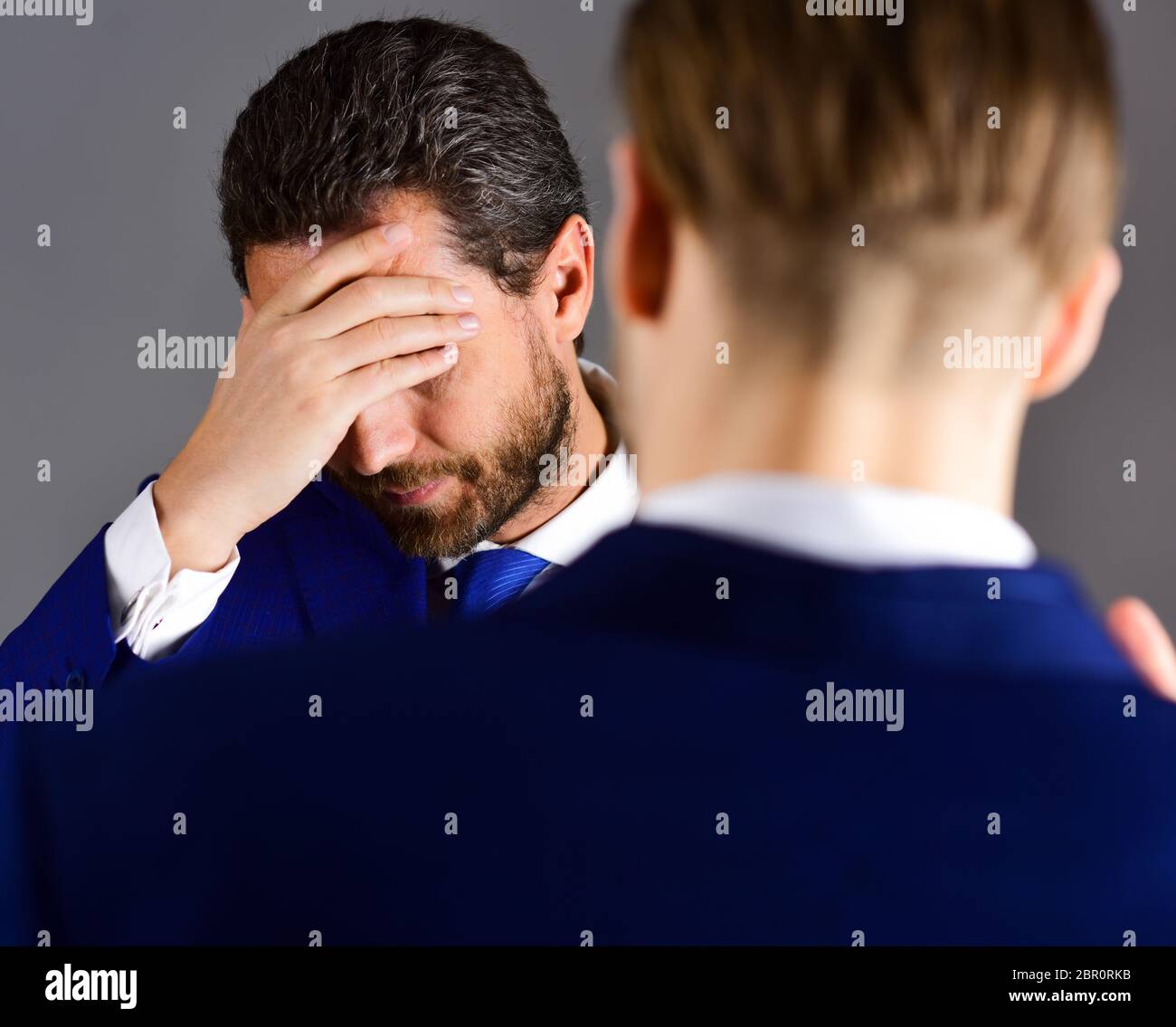 Fired angry businessman entrepreneur crying hi-res stock photography ...