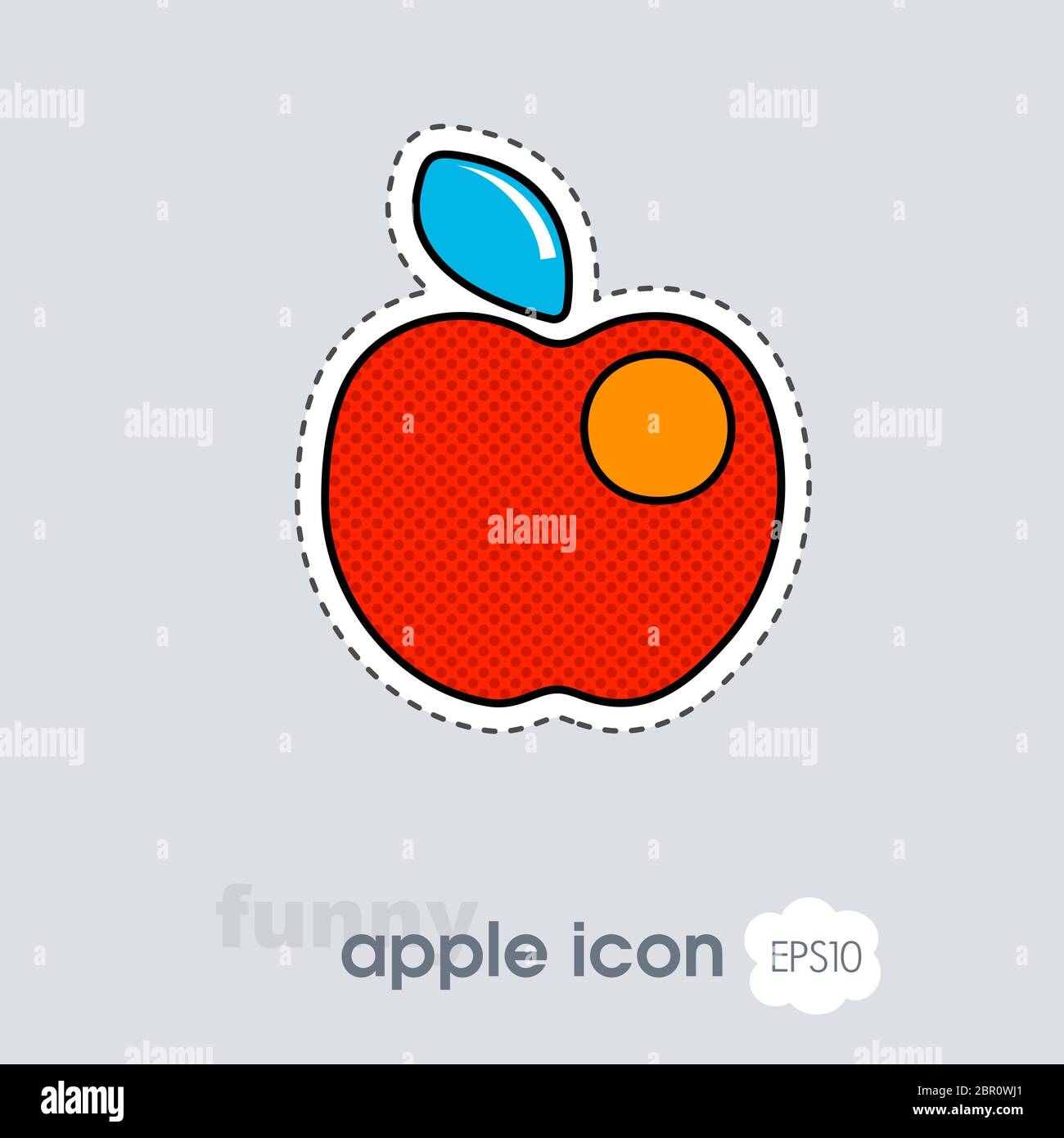 Apple icon. Apple fruit sign. Vector illustration for food apps and ...
