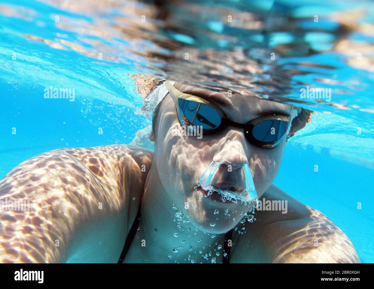 Karlsruhe, Germany. 20th May, 2020. Giulia Goerigk, competitive swimmer ...