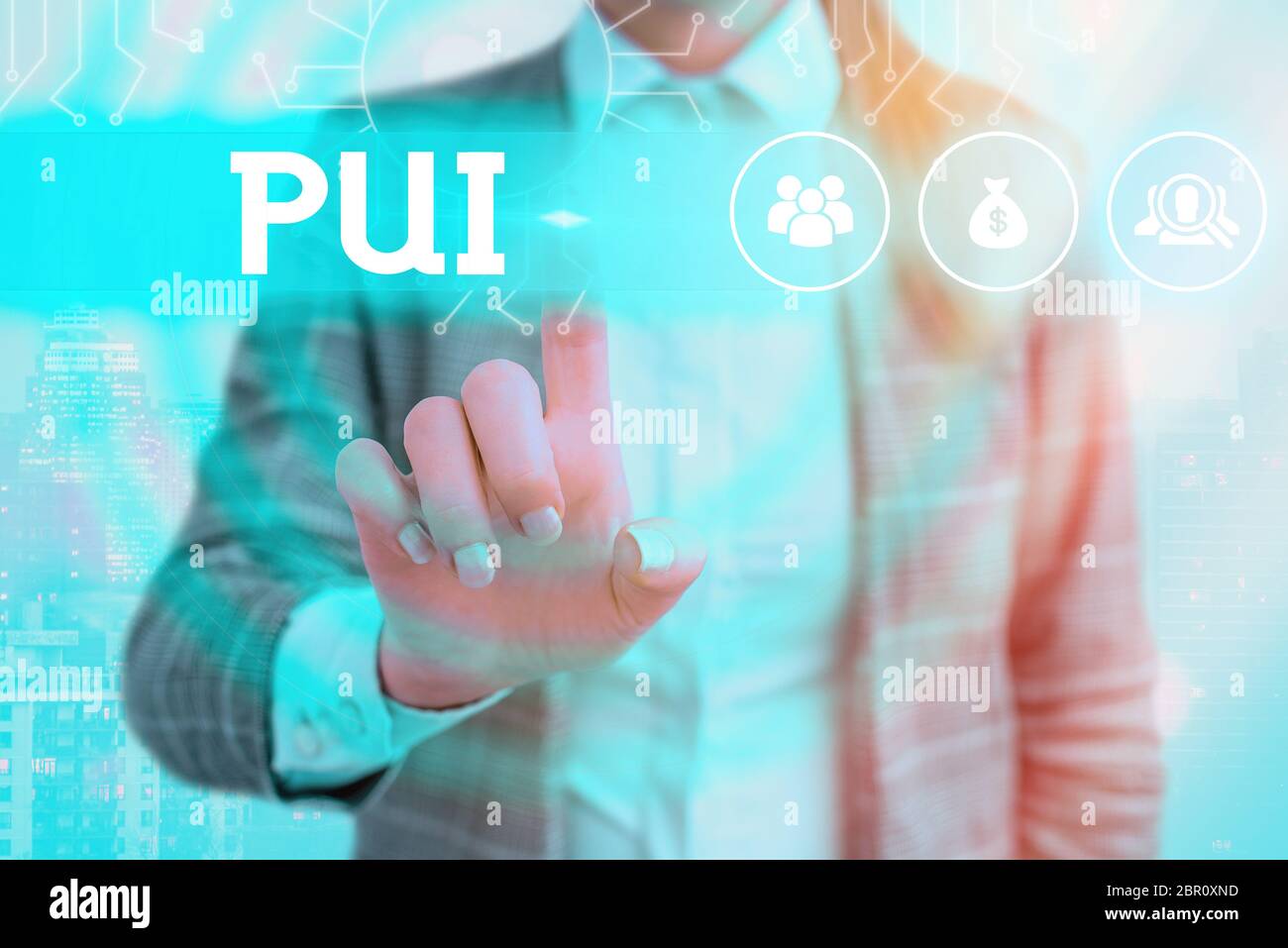 Handwriting text writing Pui. Conceptual photo an individual that has ...