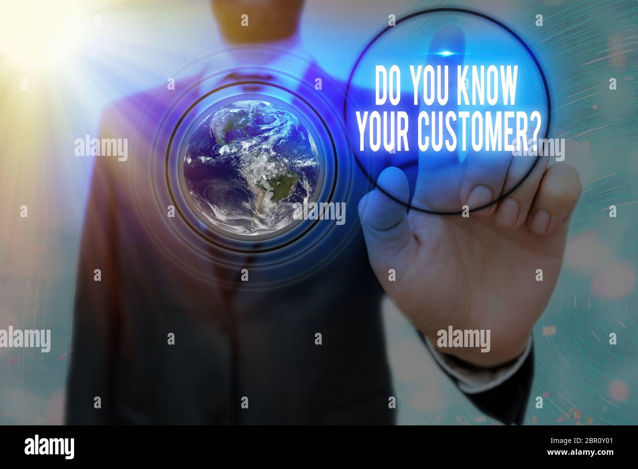 Writing note showing Do You Know Your Customer Question. Business ...