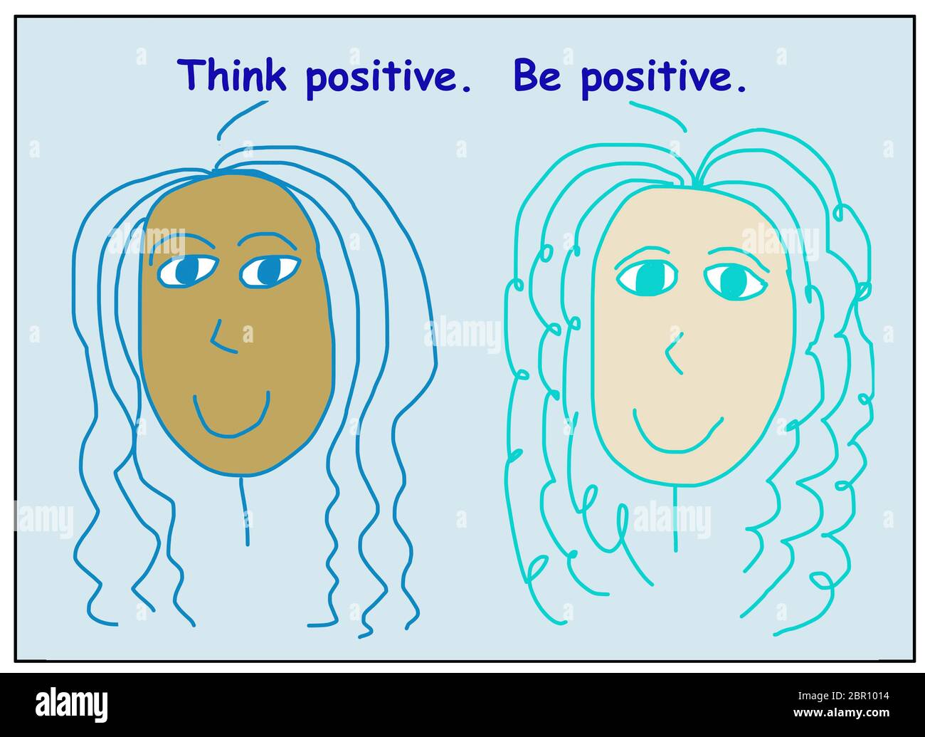 Role model cartoon hi-res stock photography and images - Alamy