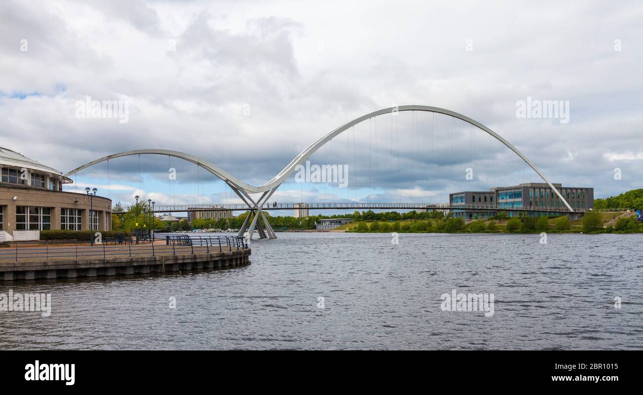 The Infinity Bridge in Stockton on Tees,England,UK Stock Photo - Alamy