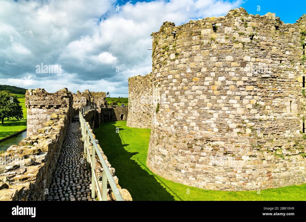 Beaumaris Castle in Wales, UK Stock Photo - Alamy