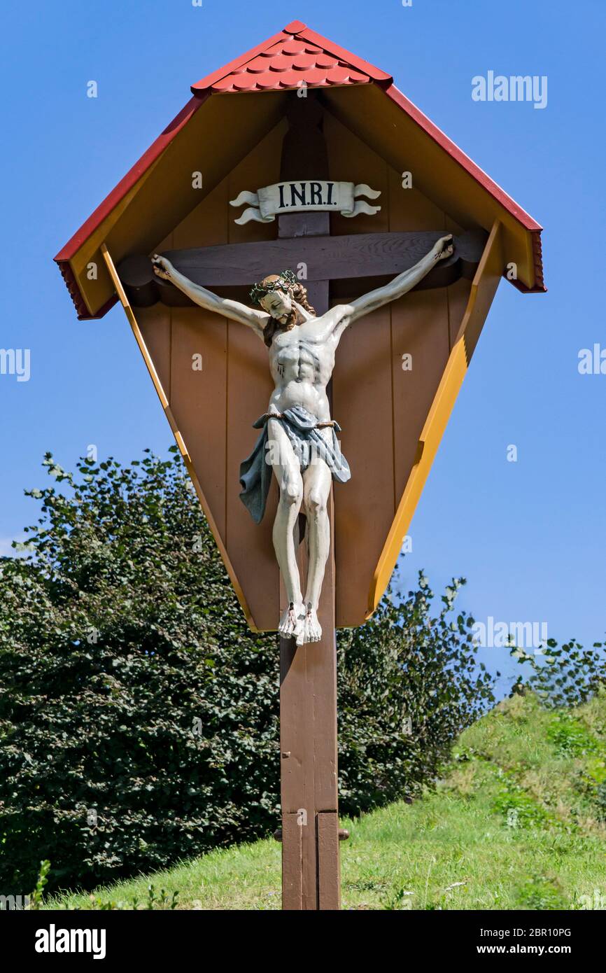 Jesus statue roadside hi-res stock photography and images - Alamy