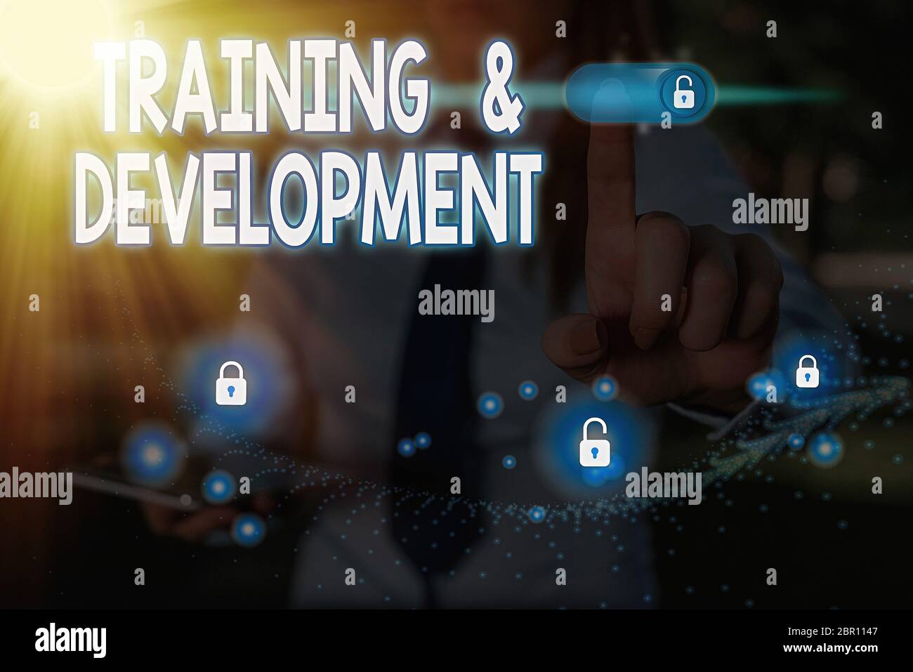 Word writing text Training And Development. Business photo showcasing learn specific knowledge ...