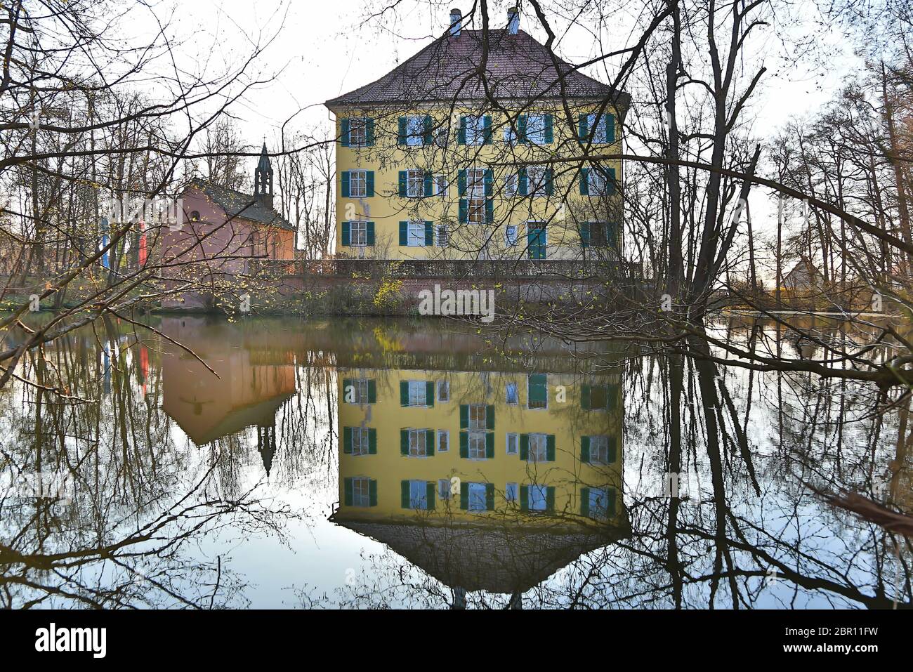Sisi Castle in Unterwittelsbach, Germany Stock Photo - Alamy
