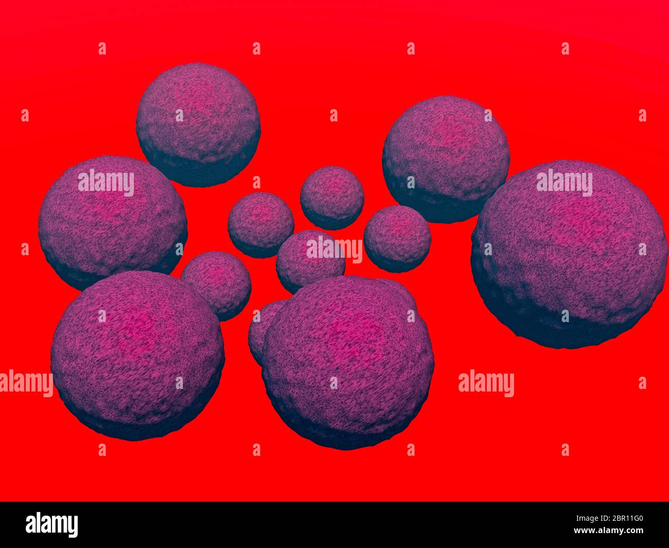 dangerous pathogens in the body Stock Photo - Alamy